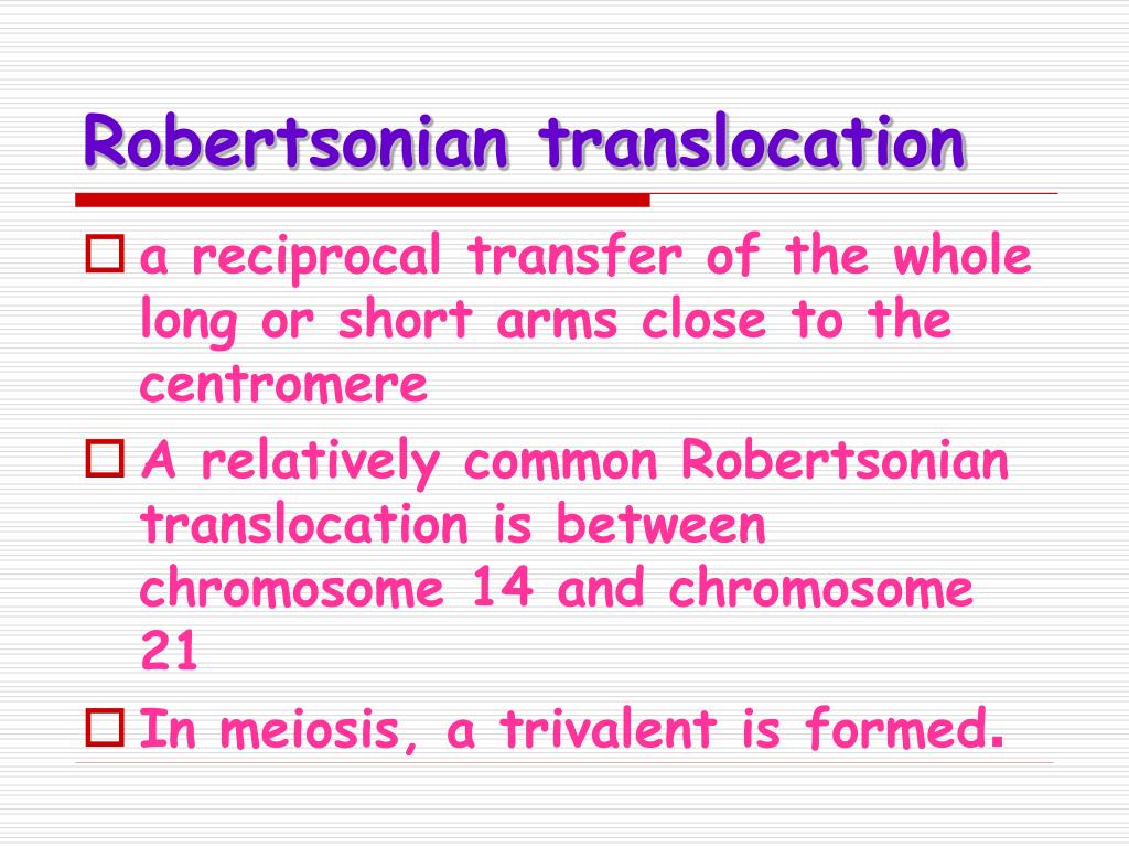 PPT - Down Syndrome (Trisomy 21 ( Trisomy 13 & 18 PowerPoint ...
