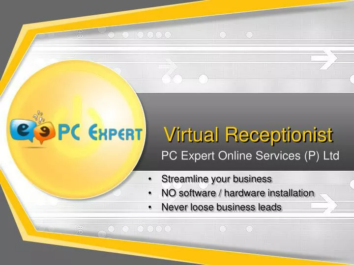 PPT - Virtual Receptionist PowerPoint Presentation, free download - ID:6980576