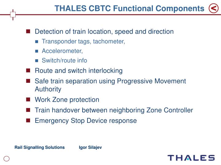 PPT - CBTC – Communication Based Train Control PowerPoint Presentation ...