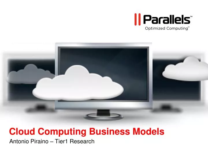 PPT - Cloud Computing Business Models PowerPoint Presentation, free ...