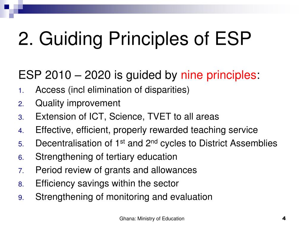 PPT - Education Strategic Plan (ESP) 2010 - 2020 PowerPoint ...