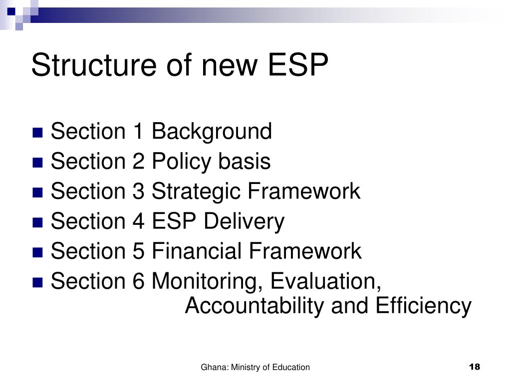 PPT - Education Strategic Plan (ESP) 2010 - 2020 PowerPoint ...