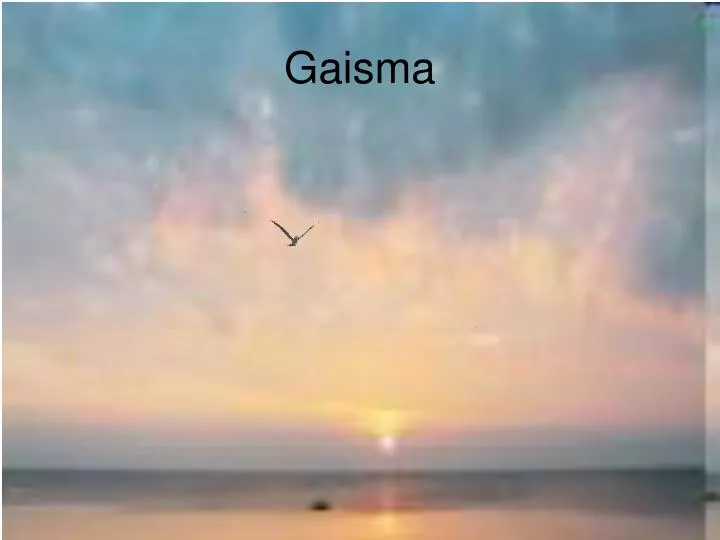 PPT - Gaisma PowerPoint Presentation, free download - ID:6986179