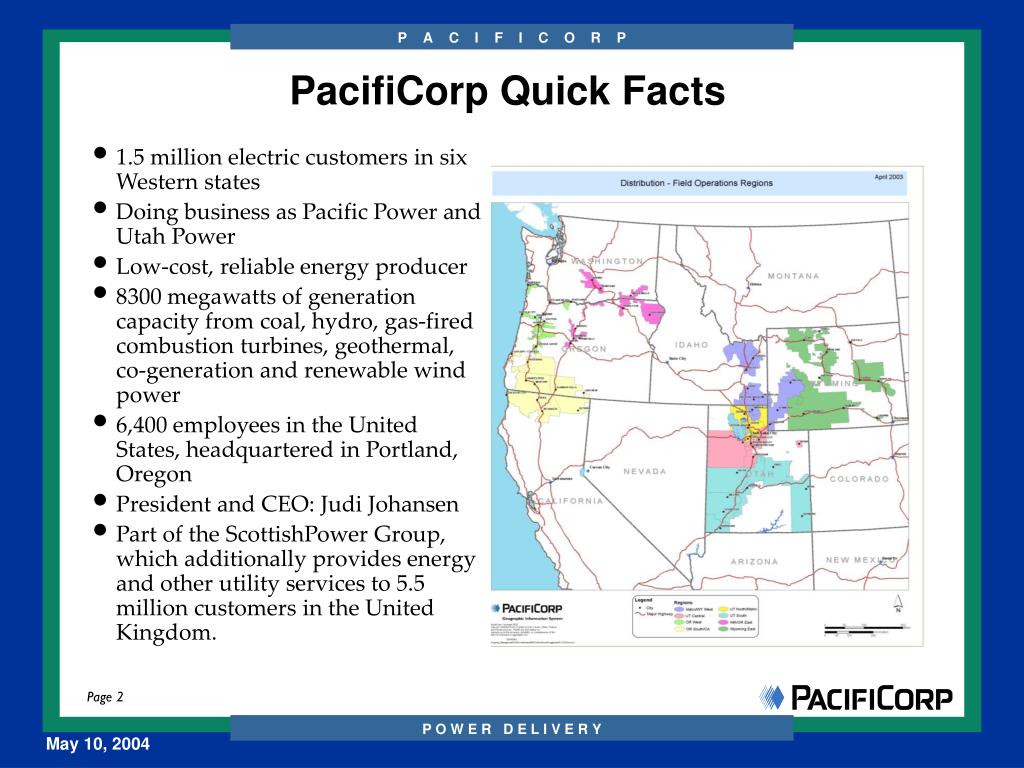 PPT - Bradley R. Williams, PE Director, Power Delivery Business ...