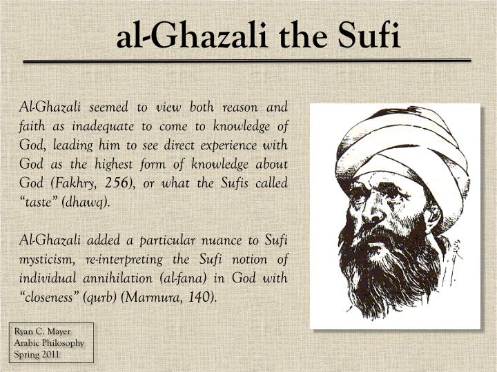 PPT - Al- Ghazali , the Transcendence of God, and the Primacy of Law in ...