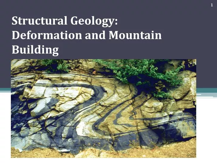PPT - Structural Geology: Deformation and Mountain Building PowerPoint ...