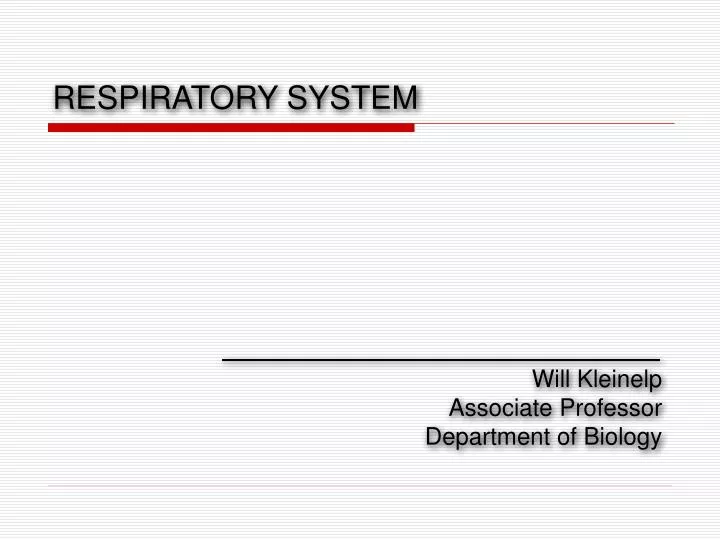 PPT - RESPIRATORY SYSTEM PowerPoint Presentation, free download - ID ...
