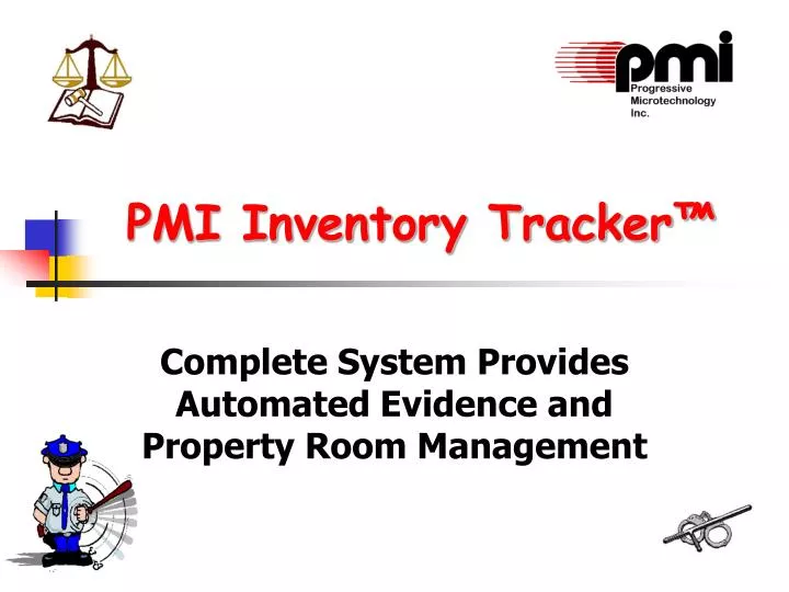 PPT - PMI Inventory Tracker™ PowerPoint Presentation, free download ...