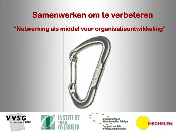 PPT - Netwerking & Organisatieontwikkeling PowerPoint Presentation - ID ...