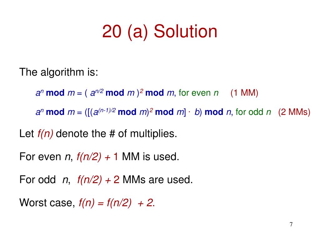 Ppt Divide And Conquer Algorithms And Recurrence Relations Selected Exercises Powerpoint