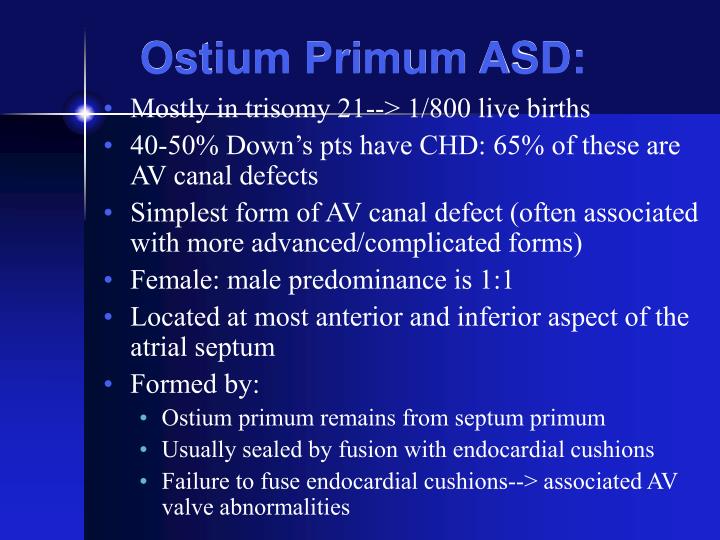 PPT - Atrial Septal Defects PowerPoint Presentation - ID:6991552