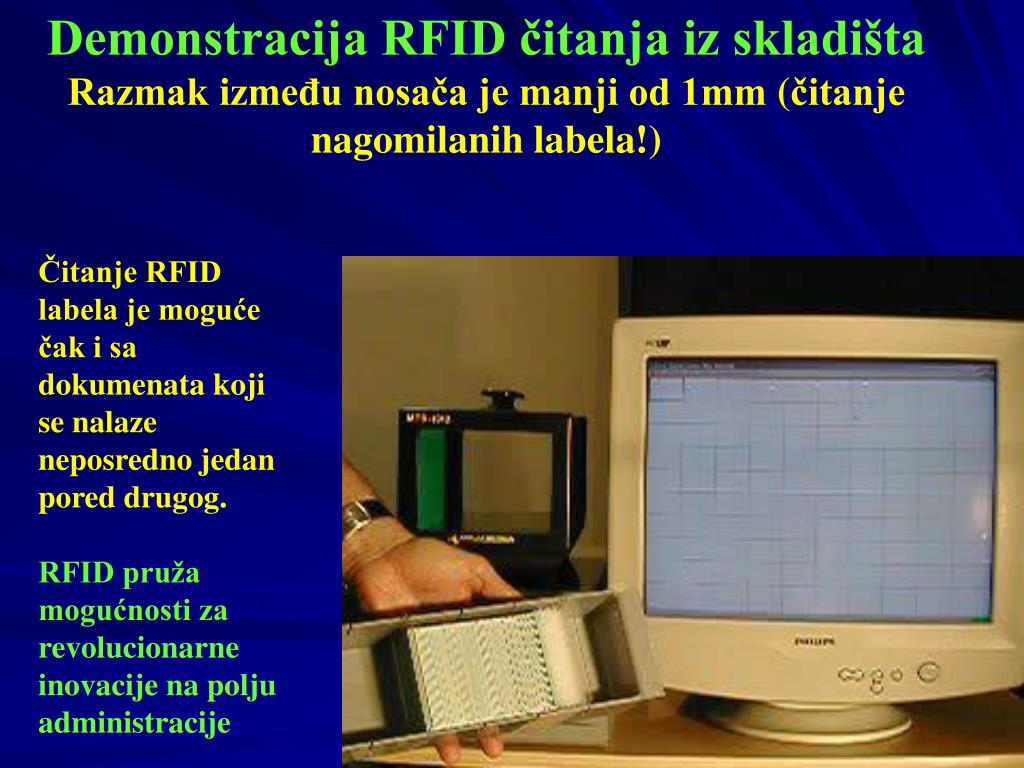 PPT - RFID (Radio Frequency IDentification) – tehnologija PowerPoint ...