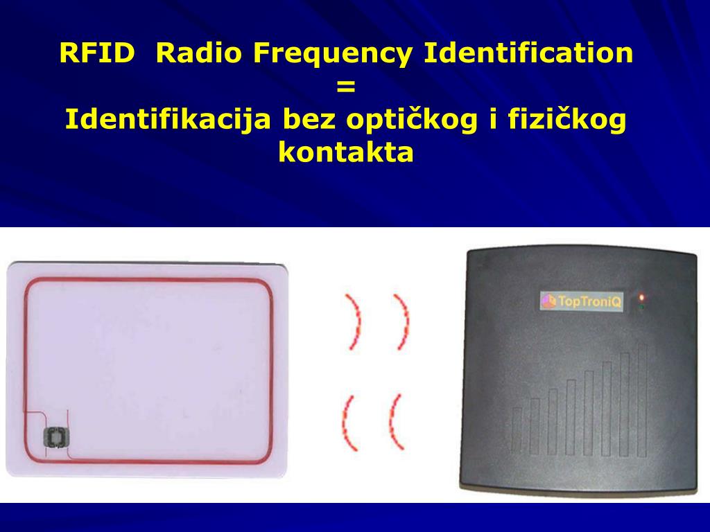 PPT - RFID (Radio Frequency IDentification) – tehnologija PowerPoint ...