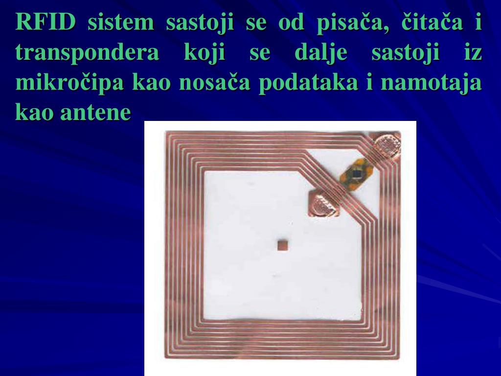 PPT - RFID (Radio Frequency IDentification) – tehnologija PowerPoint ...