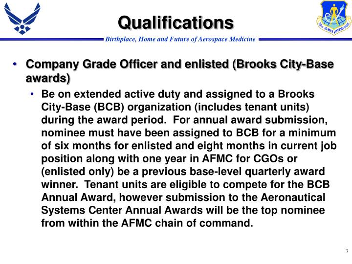 PPT - Completing an AF Form 1206, Nomination for Award PowerPoint ...