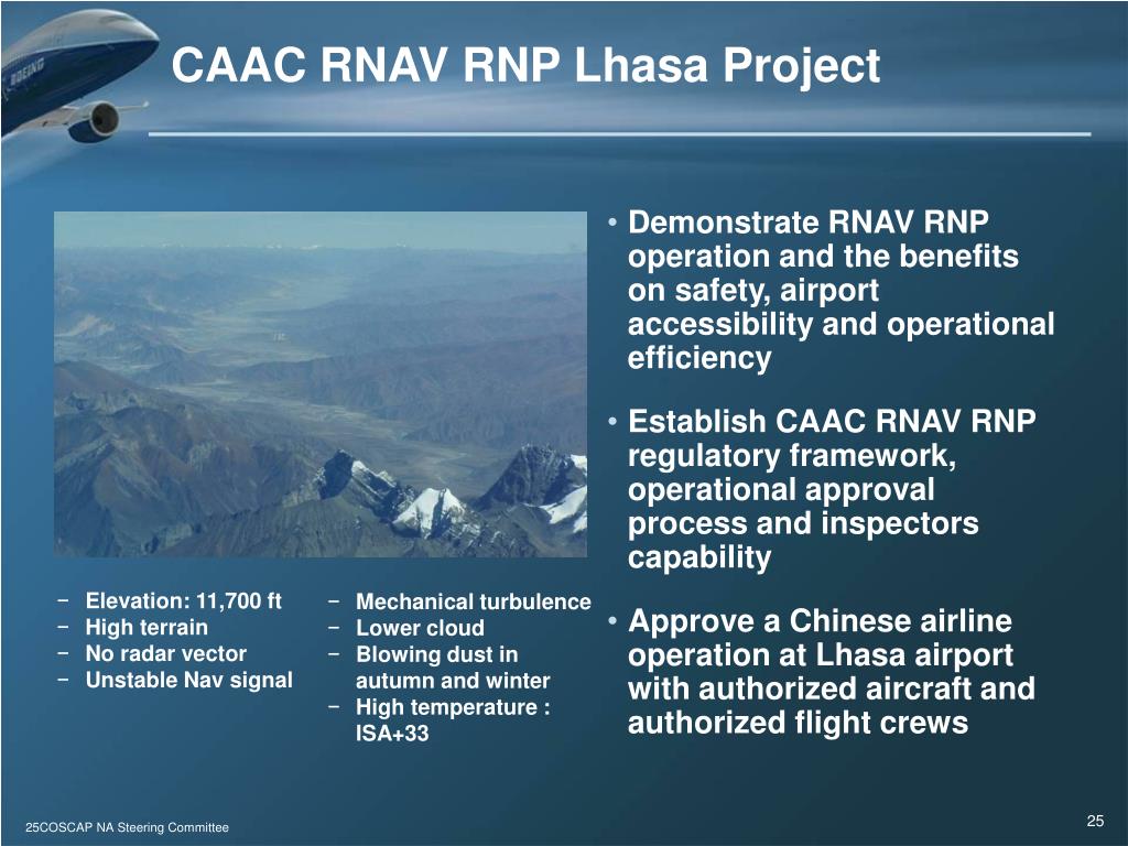 PPT - The Benefits of RNP-RNAV in Commercial Operations 4 th Steering ...