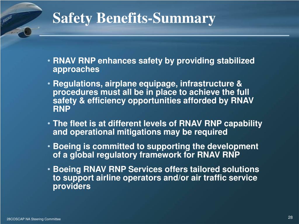 PPT - The Benefits of RNP-RNAV in Commercial Operations 4 th Steering ...