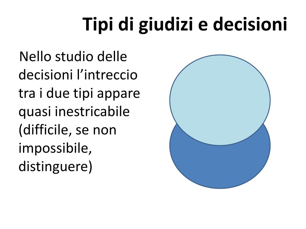 Ppt Processi Decisionali E Razionalità Limitata Powerpoint