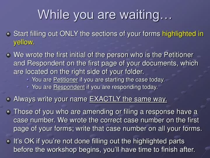 PPT - While you are waiting… PowerPoint Presentation, free download ...