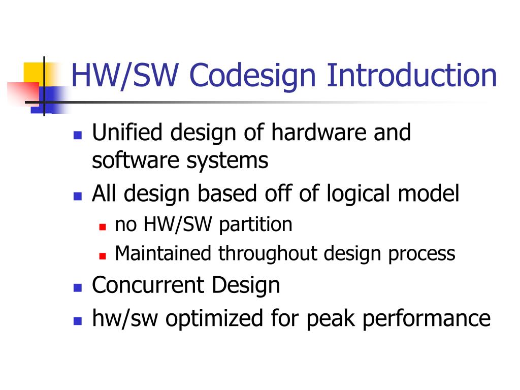 PPT - Hardware-Software Codesign PowerPoint Presentation, free download ...