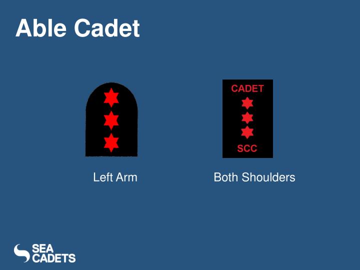 PPT - Sea Cadet Corps Ranks and Rates PowerPoint Presentation - ID:6998014
