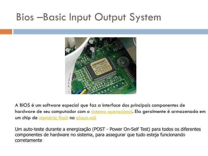 Ppt Bios Basic Input Output System Powerpoint Presentation Free 3105