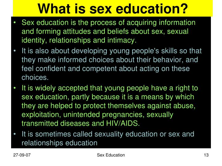 Ppt Sex Education Powerpoint Presentation Id 6998620