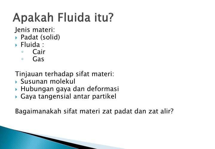 PPT - Mekanika Fluida PowerPoint Presentation - ID:7000507