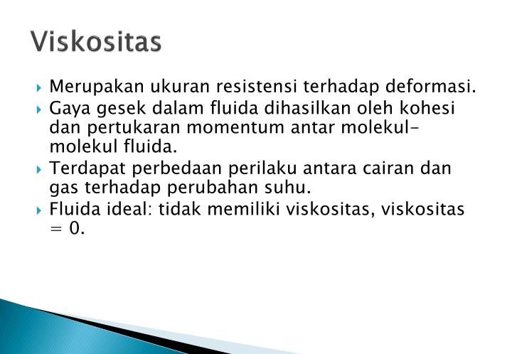 PPT - Mekanika Fluida PowerPoint Presentation - ID:7000507