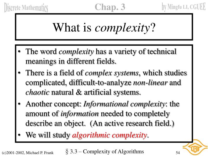 PPT - Chapter 3: The Fundamentals: Algorithms, the Integers, and ...