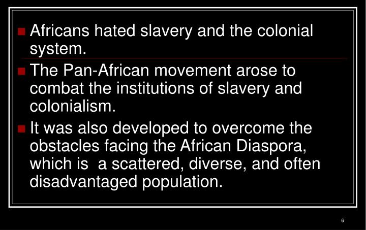 PPT - PAN AFRICANISM PowerPoint Presentation - ID:7000972