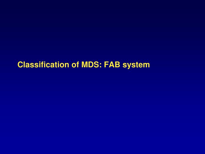 PPT - What is MDS PowerPoint Presentation - ID:7001127