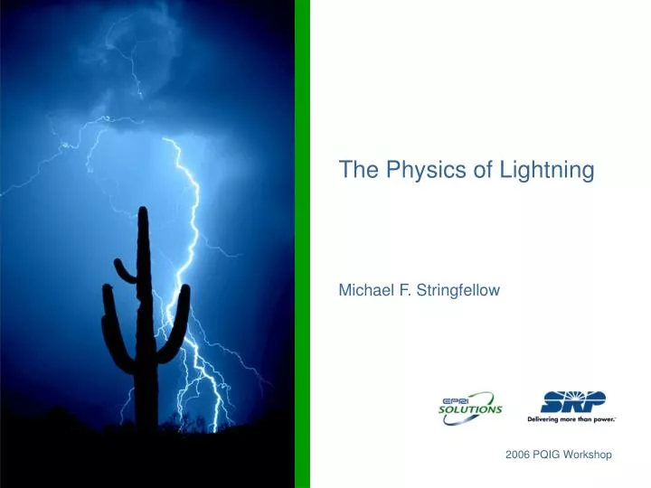 PPT - The Physics of Lightning PowerPoint Presentation, free download - ID:7001307