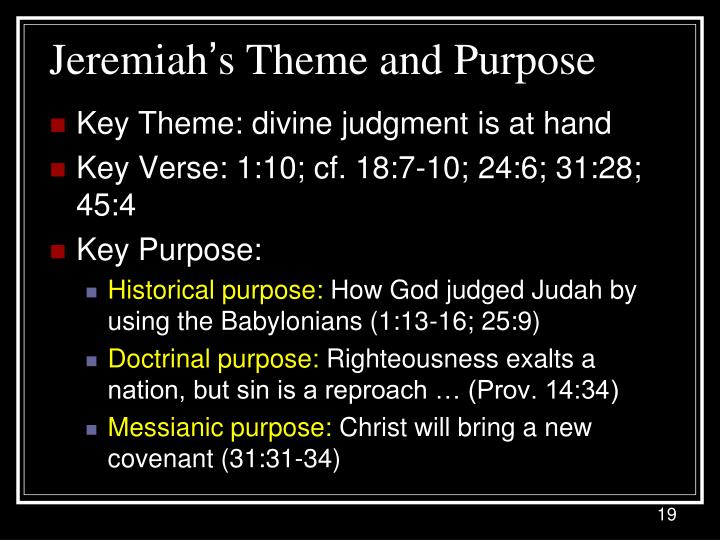PPT - The Book of Jeremiah PowerPoint Presentation - ID:7001688