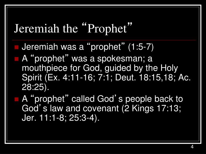PPT - The Book of Jeremiah PowerPoint Presentation - ID:7001688