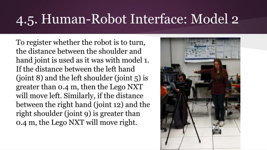 Ppt Gesture Based Interface To Robots Using Kinect And Matlab Powerpoint Presentation Id7002135