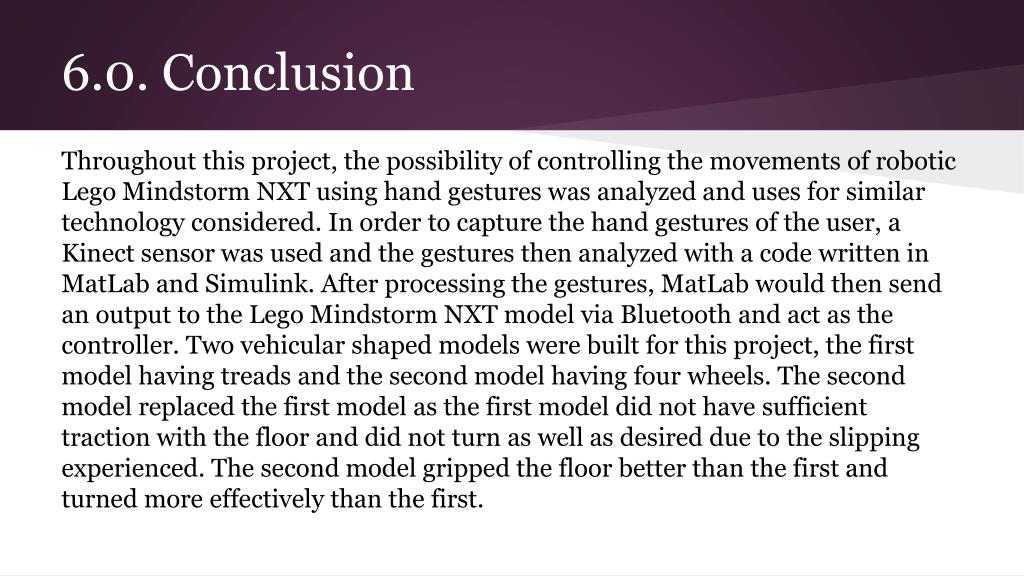 Ppt Gesture Based Interface To Robots Using Kinect And Matlab Powerpoint Presentation Id7002135