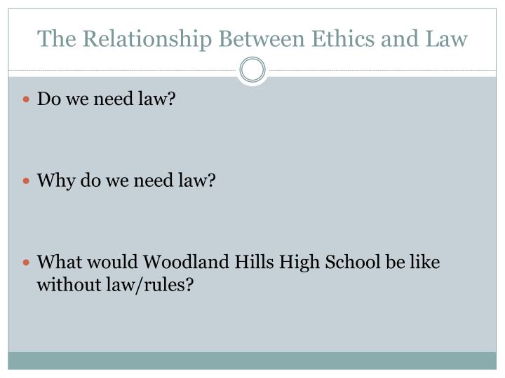 PPT - Ethics and Law PowerPoint Presentation - ID:7002959
