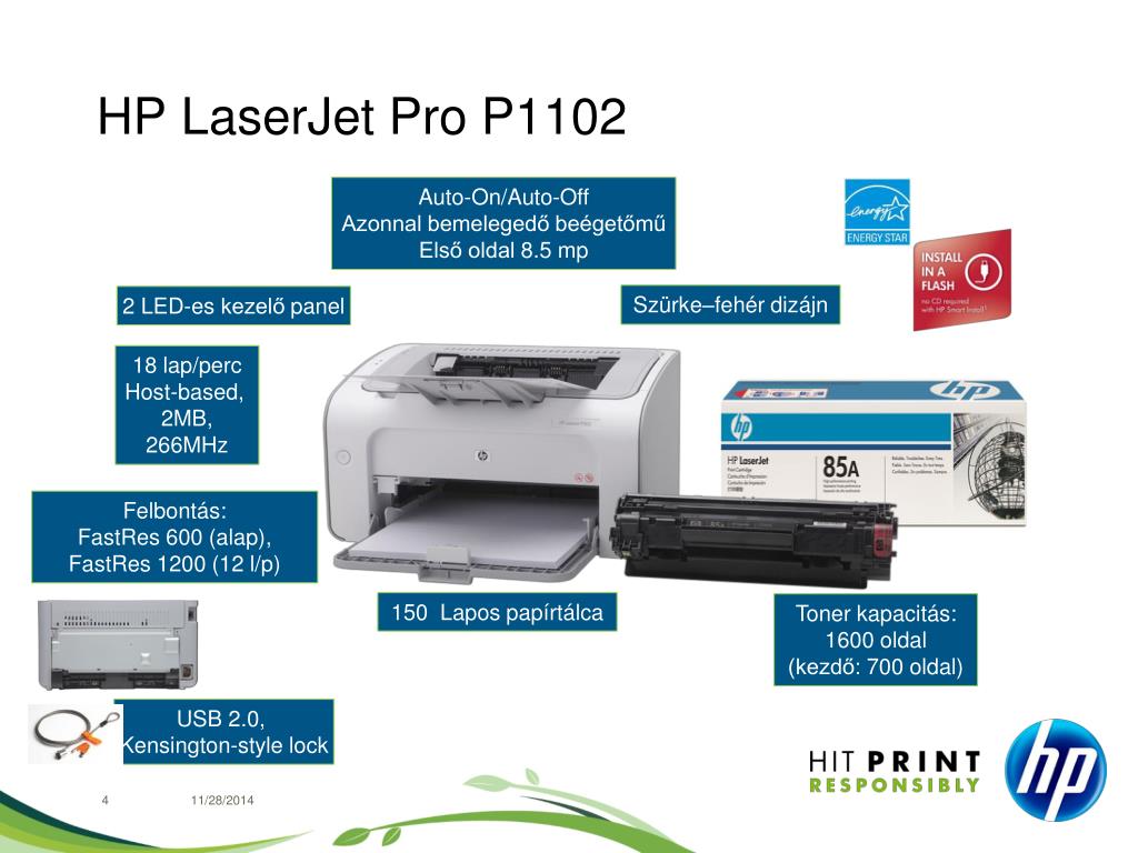 PPT - HP új termék bemutató , 2010 . tavasz HP LaserJet újdonságok ...