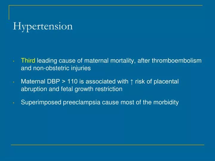 PPT - Hypertension PowerPoint Presentation, free download - ID:7005272