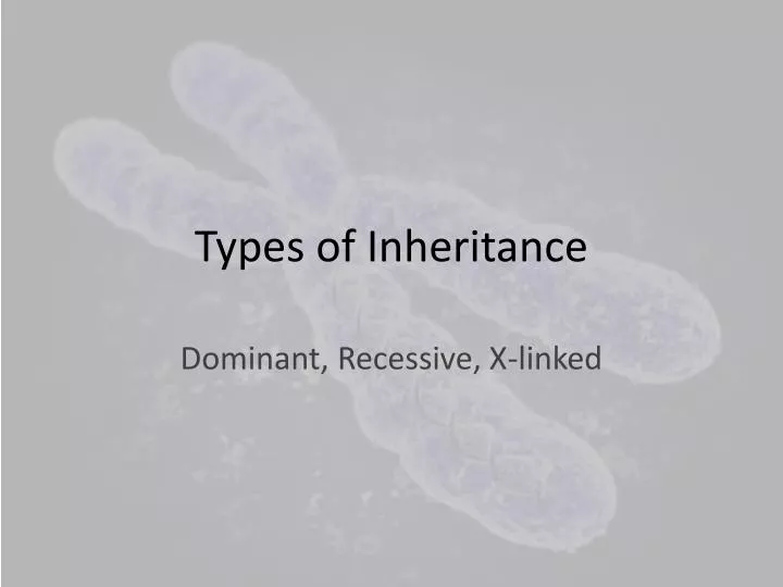 PPT - Types of Inheritance PowerPoint Presentation, free download - ID ...