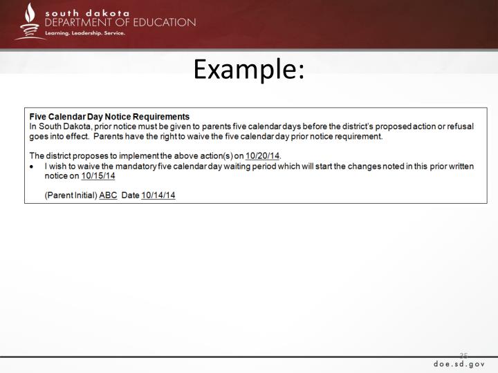 PPT - Prior Written Notice PowerPoint Presentation - ID:7006245