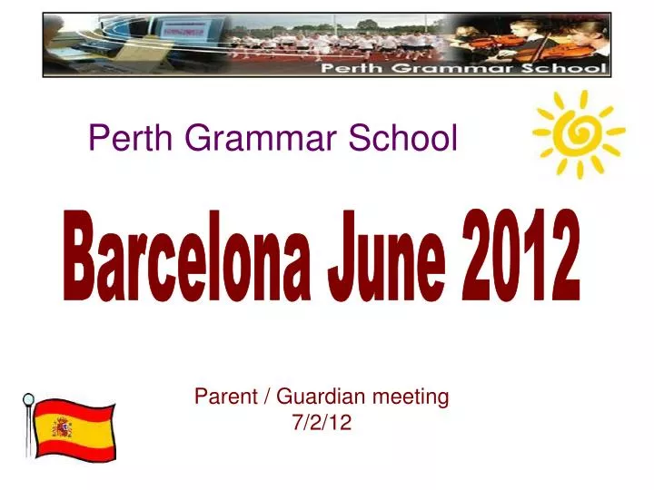 PPT - Perth Grammar School PowerPoint Presentation, free download - ID ...