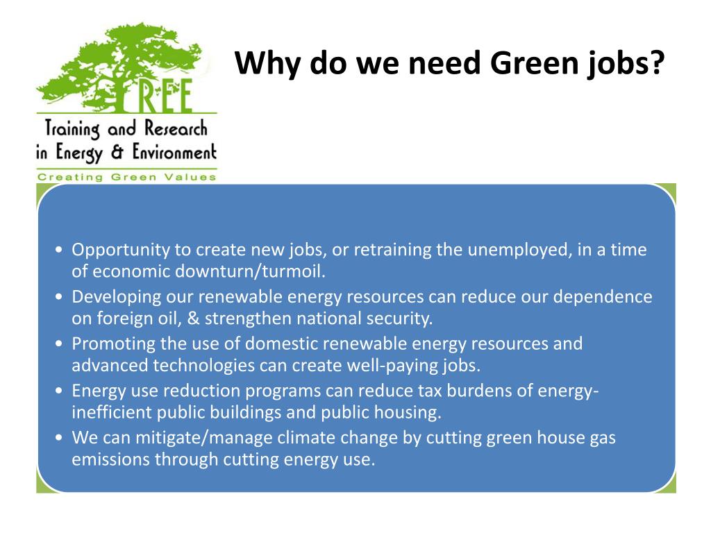 PPT - Environmental Education & Green Jobs PowerPoint Presentation - ID ...
