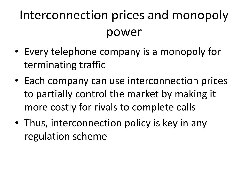 PPT - Costs and Prices in a Modern Telecommunications Market PowerPoint ...