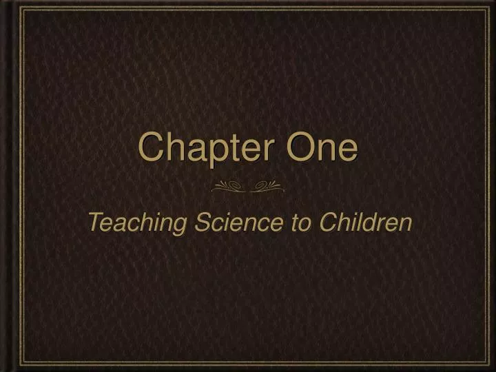 PPT - Chapter One PowerPoint Presentation, free download - ID:7009592