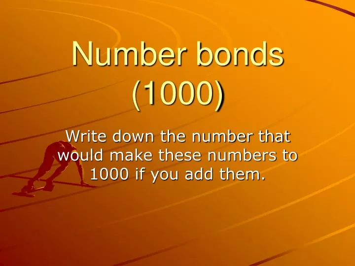 ppt-number-bonds-1000-powerpoint-presentation-free-download-id