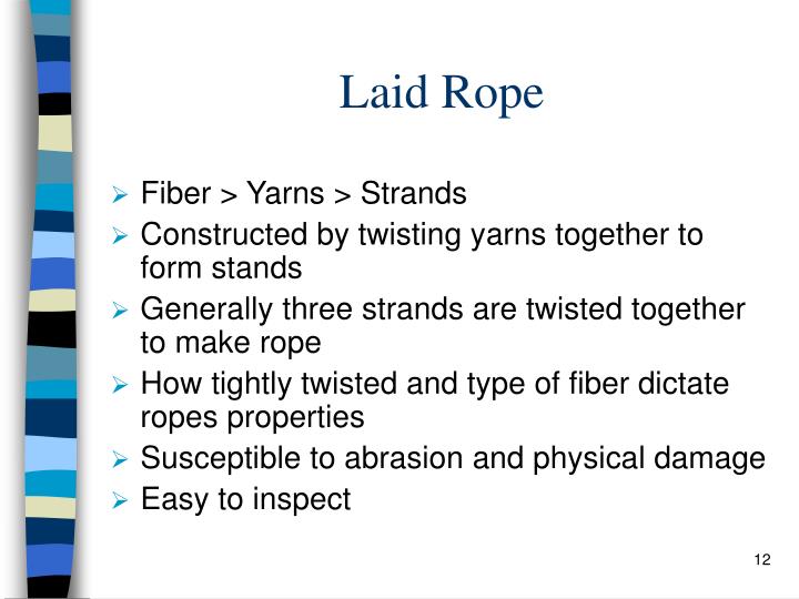 PPT - FIRE SERVICE Ropes & Knots IFSTA Ch. 6 PowerPoint Presentation ...