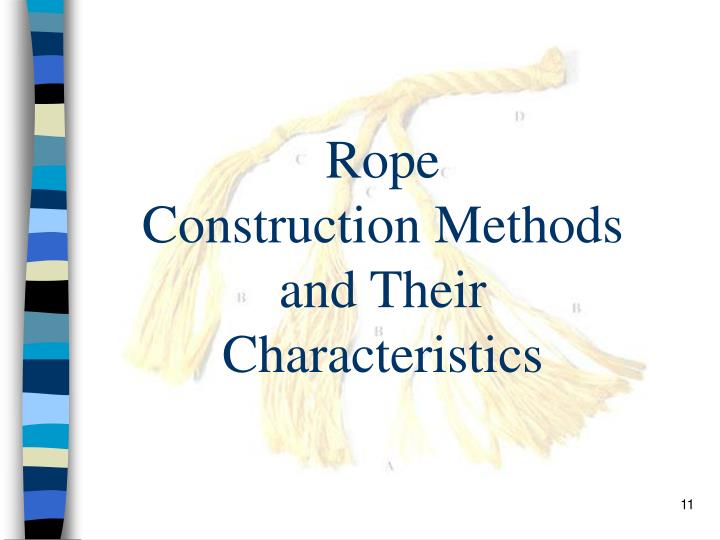 PPT - FIRE SERVICE Ropes & Knots IFSTA Ch. 6 PowerPoint Presentation ...