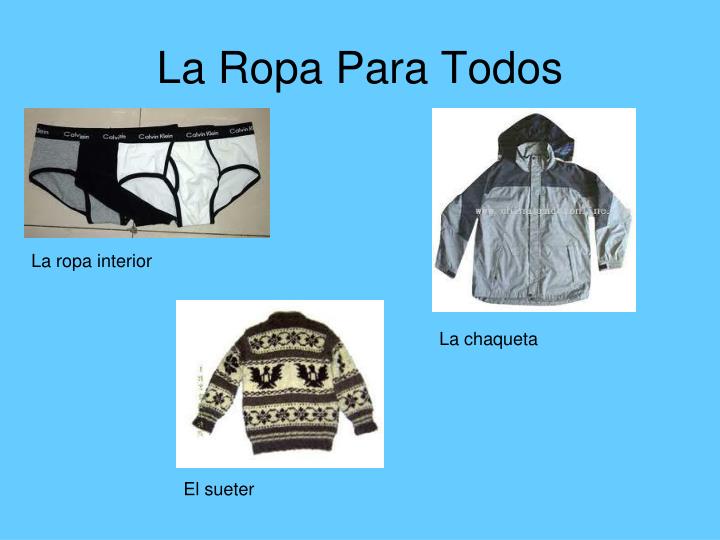 PPT - El Cuerpo La Ropa Los Colores PowerPoint Presentation - ID:7013007